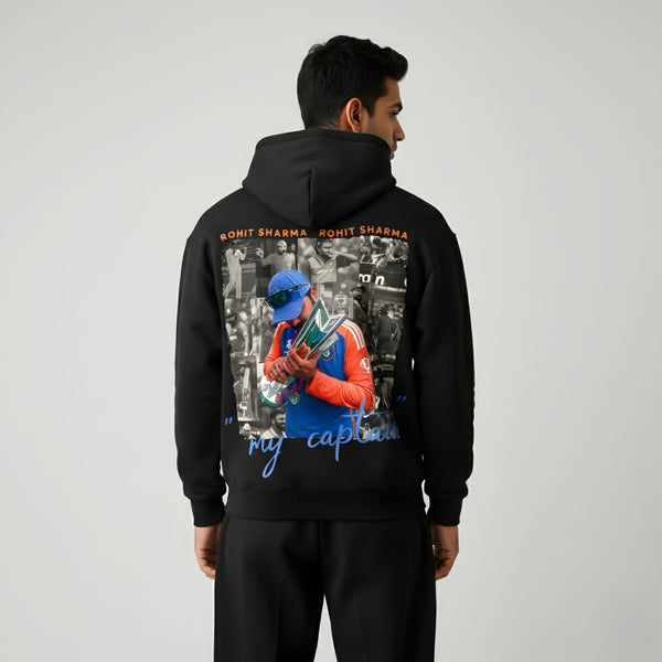 Rohit Sharma “45” Signature Tee – Limited Edition – Spade_Ace